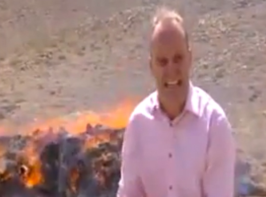 Watch: BBC Reporter Gets High While Standing Next to Burning Drugs Watch: BBC Reporter Gets High While Standing Next to Burning Drugs